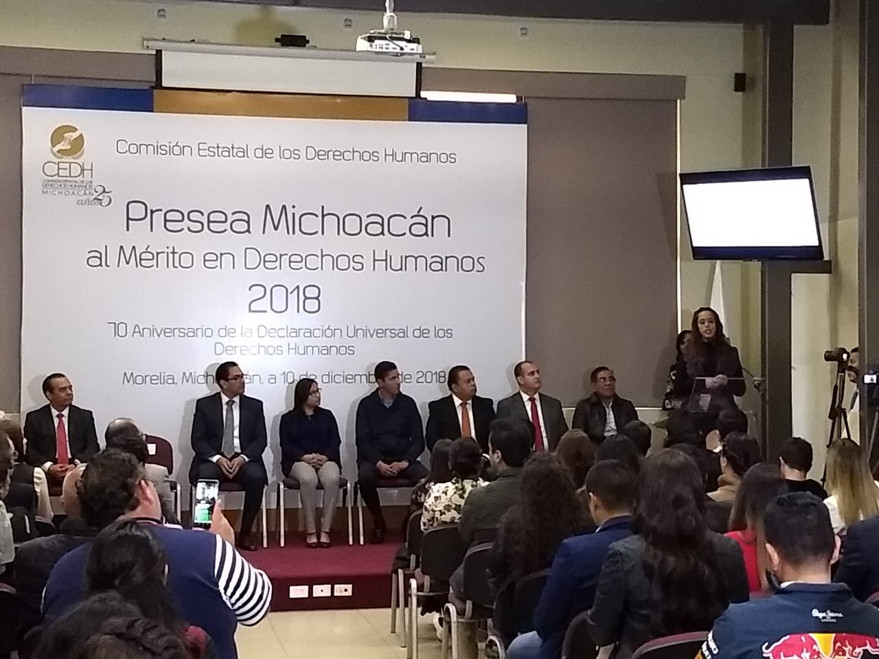 Cedh Entrega Presea Michoacán Al Mérito En Derechos Humanos 2018