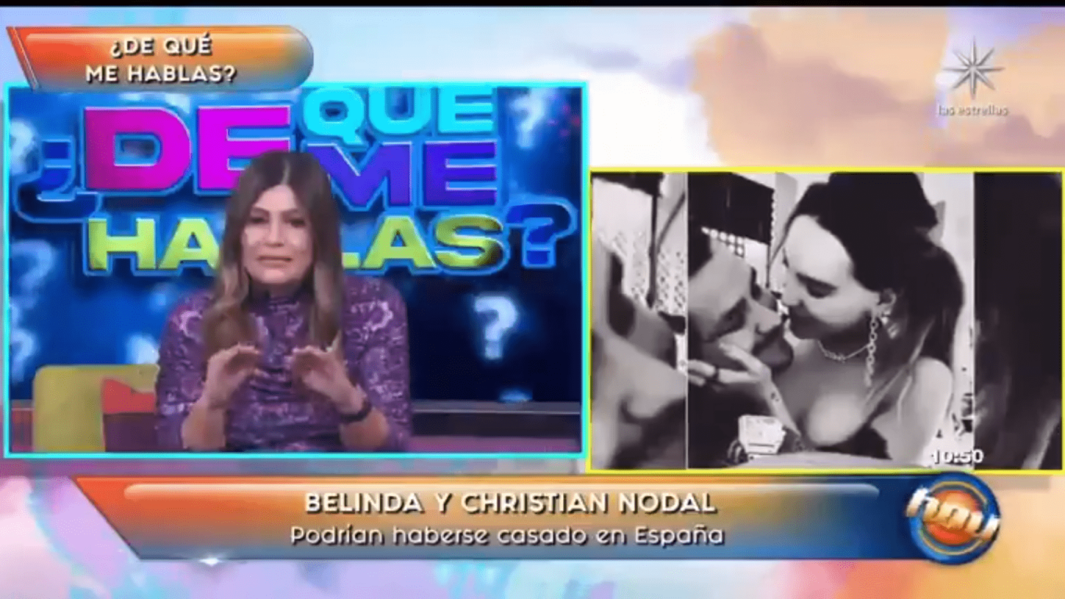 Conductor de "Hoy" insulta a Christian Nodal: “Tenía los codos percudidos"