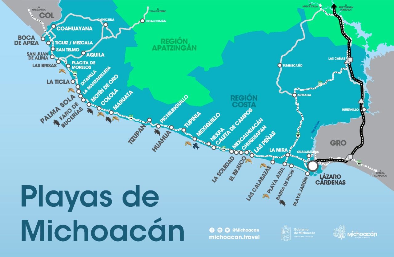 Conflicto en la Costa michoacana no afectó llegada de turistas