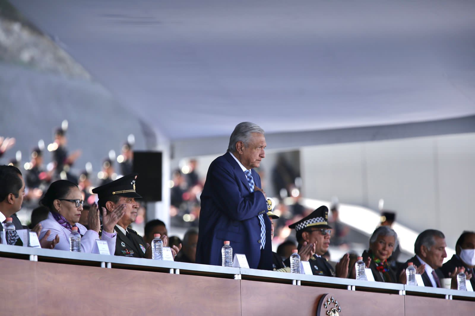 Asiste Bedolla al tercer aniversario de la Guardia Nacional Asiste Bedolla al tercer aniversario de la Guardia Nacional