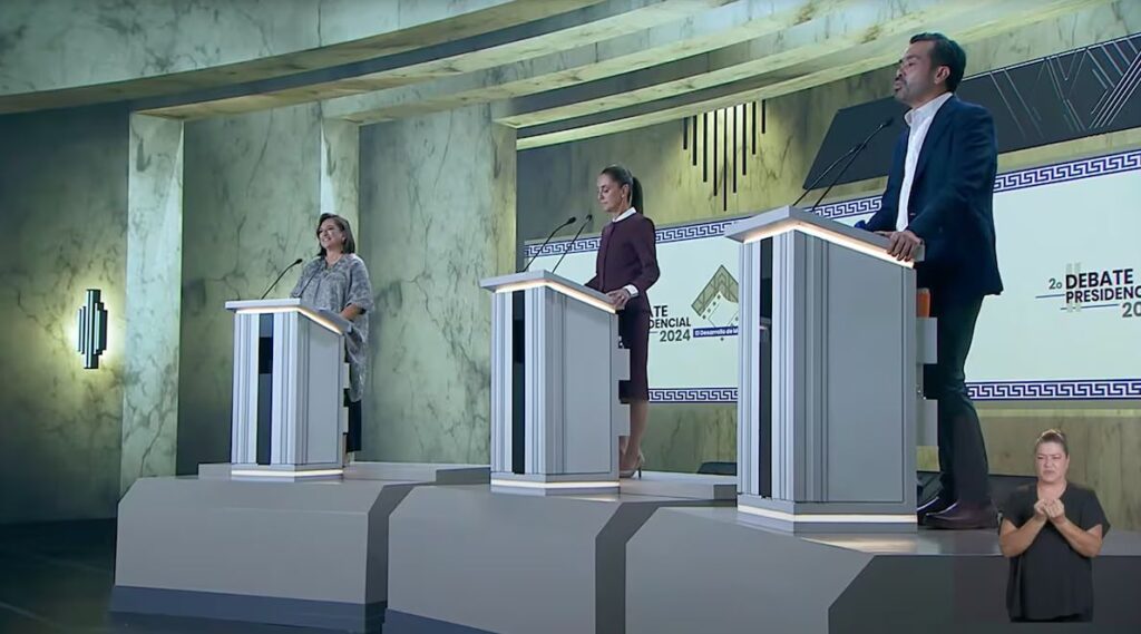 Récord de audiencia en segundo debate presidencial en México