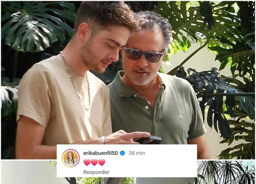 Erika Buenfil y el encuentro de su hijo con Ernesto Zedillo Jr.
