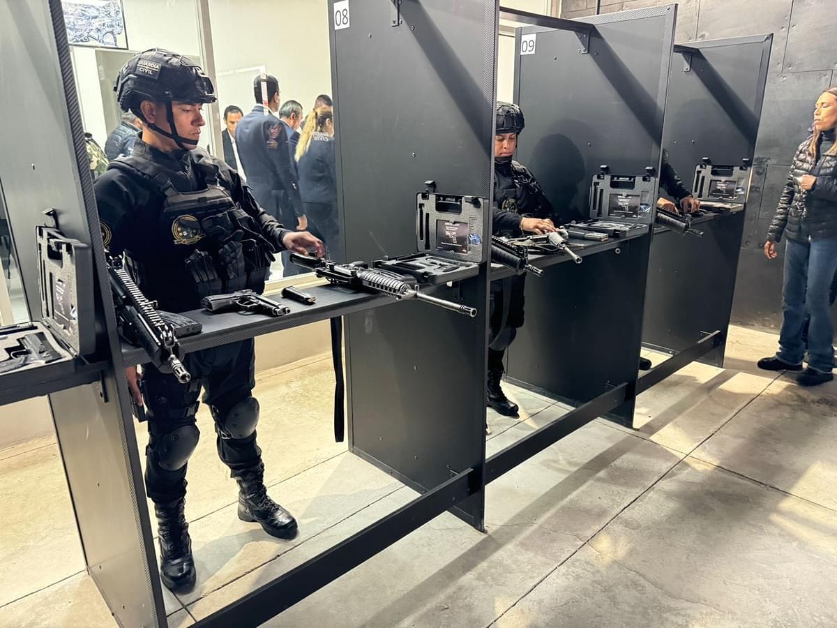 Construyó SCOP estand de tiro para Guardia Civil