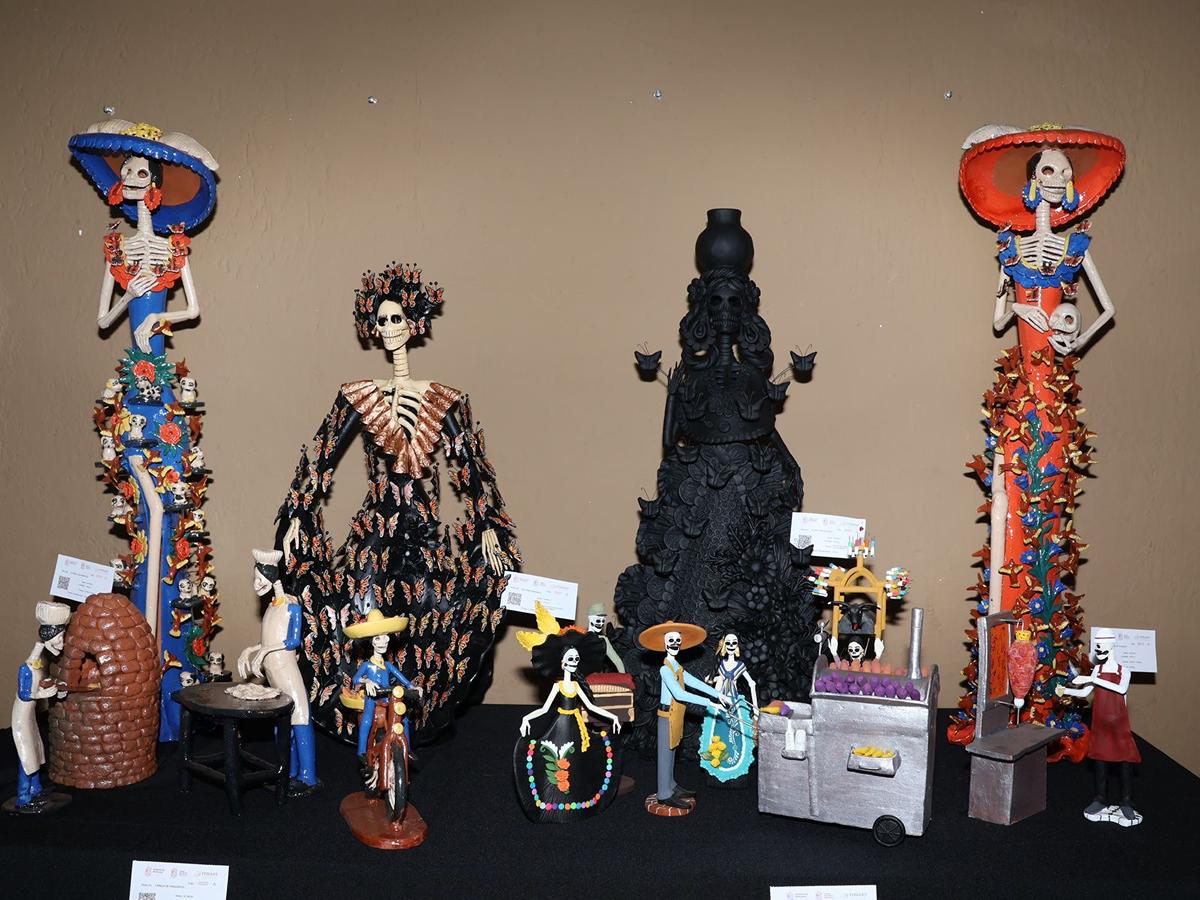 Conoce el arte detrás de las catrinas de Capula en Michoacán