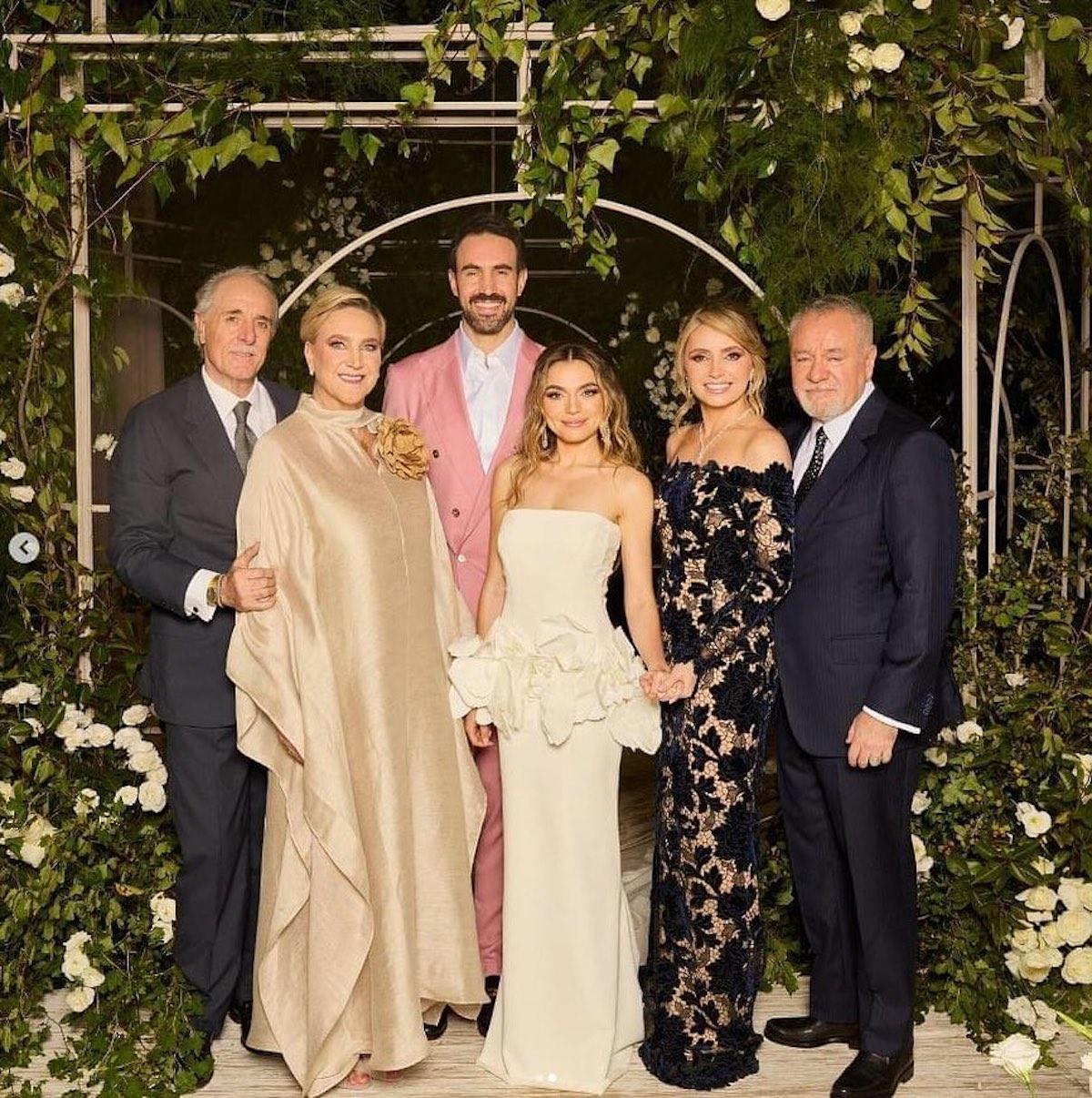 Angélica Rivera en la boda de su hija Sofía Castro: responde a ...