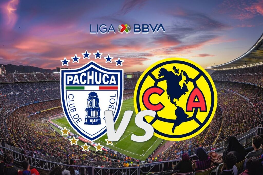 Pachuca vs América Vivo: Fecha hora y donde ver J14 Clausura 2025