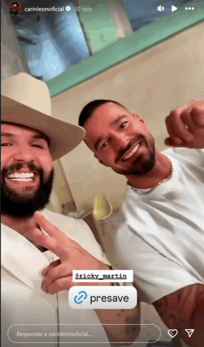 Carín León y Ricky Martin, una fusión musical histórica