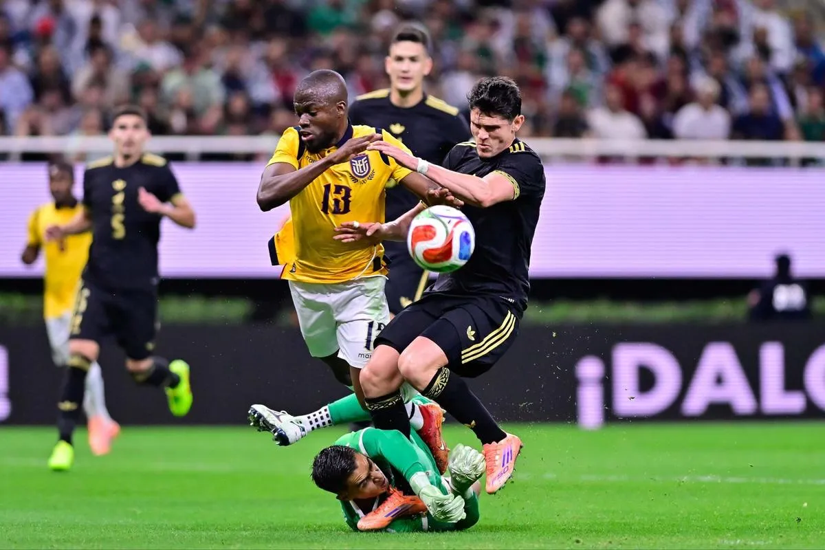 México empata con Ecuador en amistoso rumbo al Mundial 2026