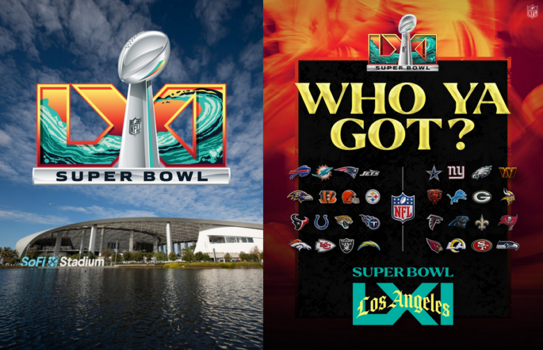 Revelan logo y sede para el Super Bowl LXI en 2027