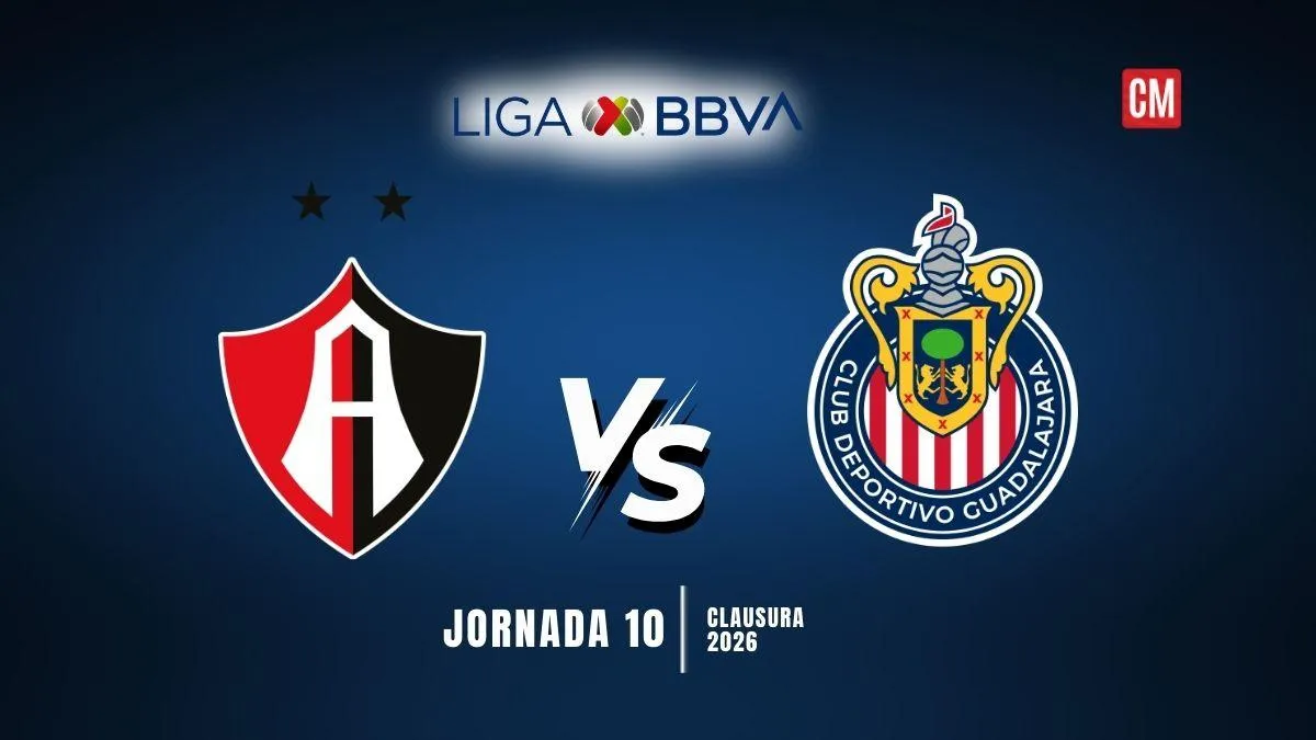 Atlas vs Chivas vivo: Dónde ver Clásico Tapatío J10 Clausura 2026