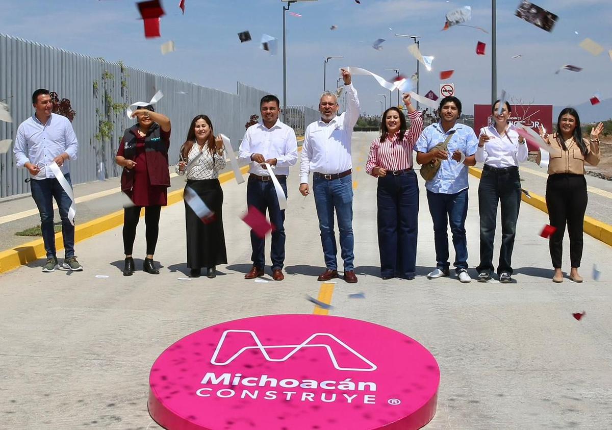 Inauguran en Maravatío acceso seguro a la UTOM