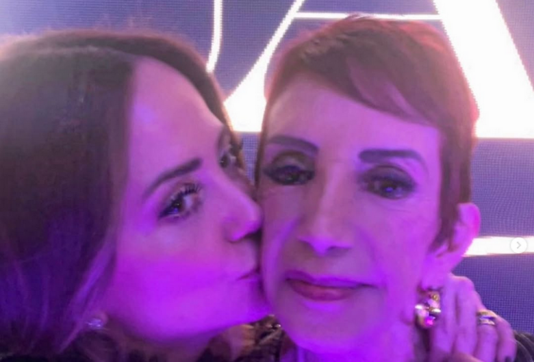 Andrea Legarreta recuerda a su madre con amor