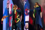 Fher de Maná crea momento viral con brasier en Guadalajara